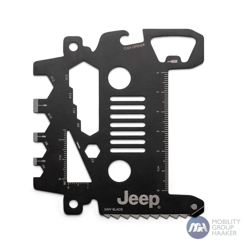 Jeep Card Multi Tool - Mobility Group Haaker - Mobility Group Haaker