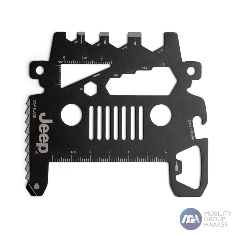 Jeep Card Multi Tool - Mobility Group Haaker - Mobility Group Haaker